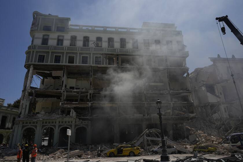 Explosión de un hotel de la Habana | Sucre Noticias