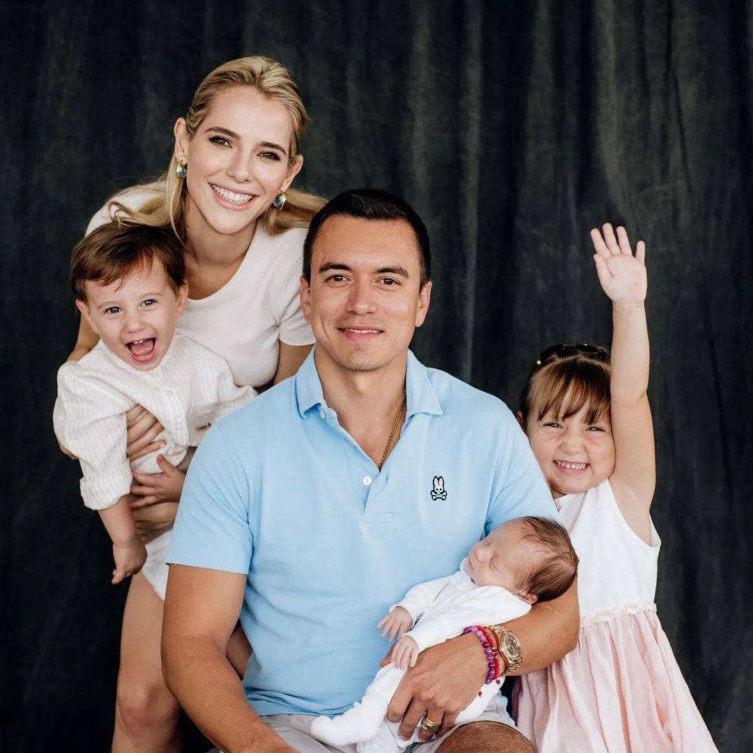 Daniel Noboa celebró en familia el cumpleaños de su hijo Alvarito ...